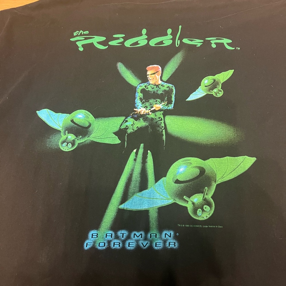 Vintage Jim Carrey Batman Forever The Riddler 1995 Dc… - Gem